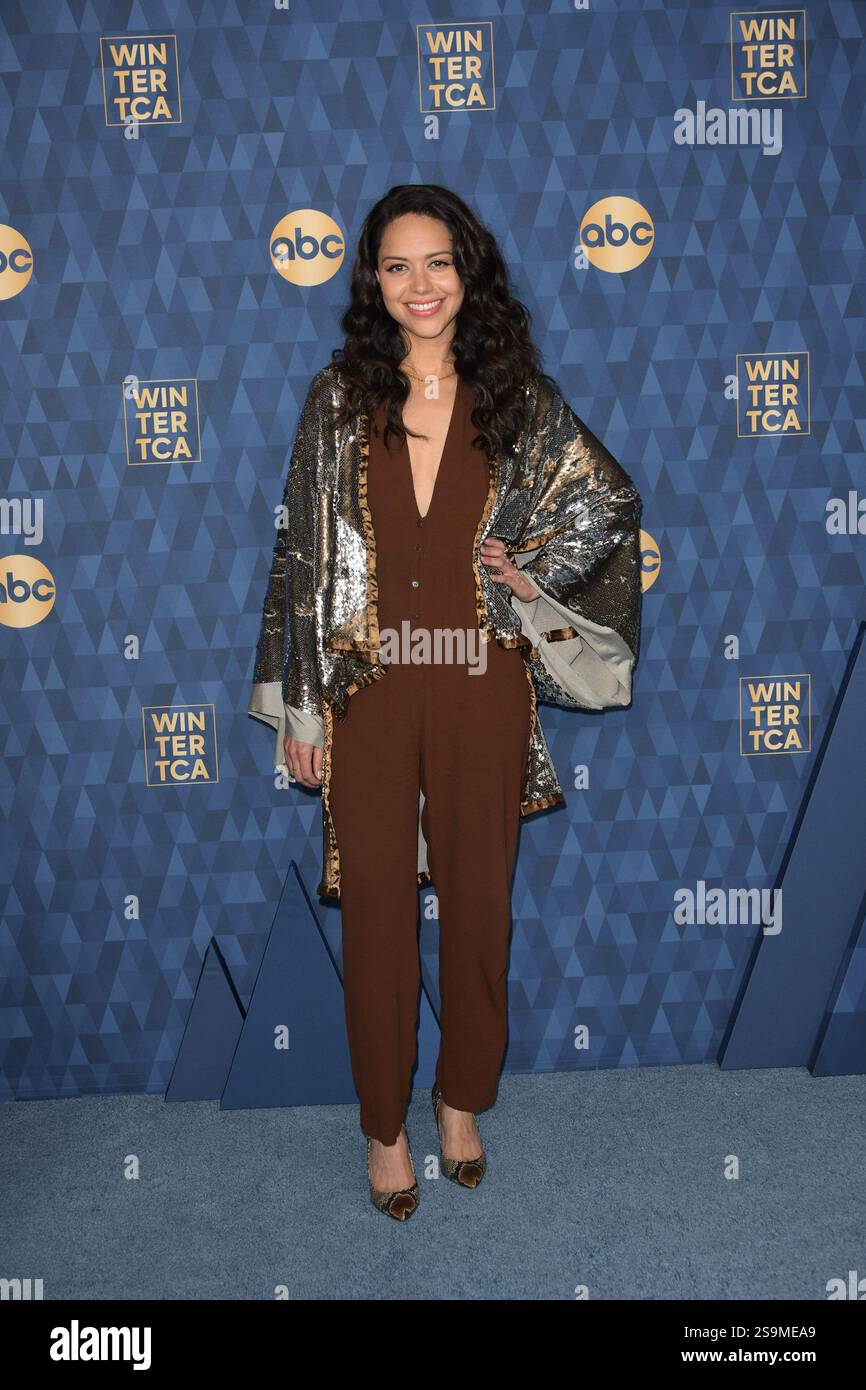 Alyssa Diaz at the ABC TCA Winter Press Tour, Arrivals, Los Angeles ...