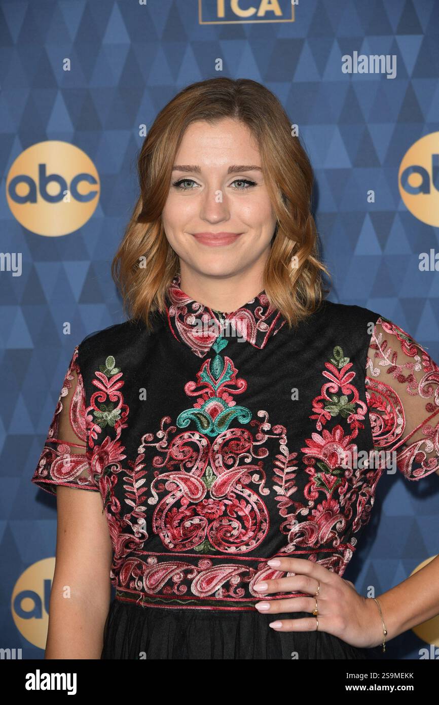 Taylor Misiak at the ABC TCA Winter Press Tour, Arrivals, Los Angeles ...
