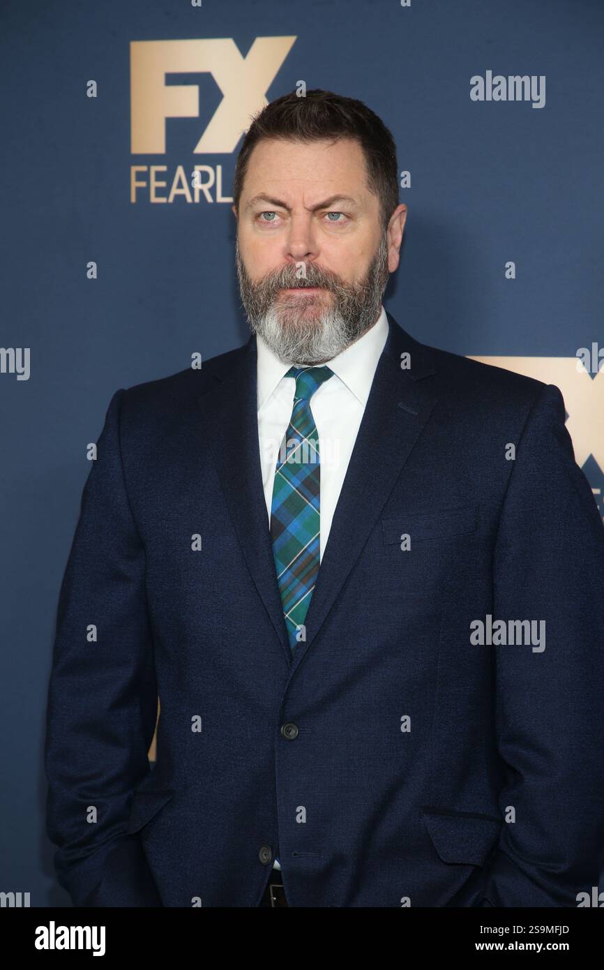 Nick Offerman at the FX Networks TCA Winter Press Tour Star Walk ...