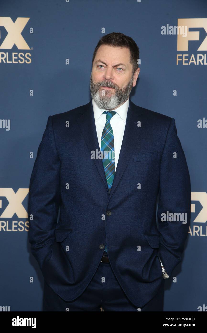 Nick Offerman at the FX Networks TCA Winter Press Tour Star Walk ...