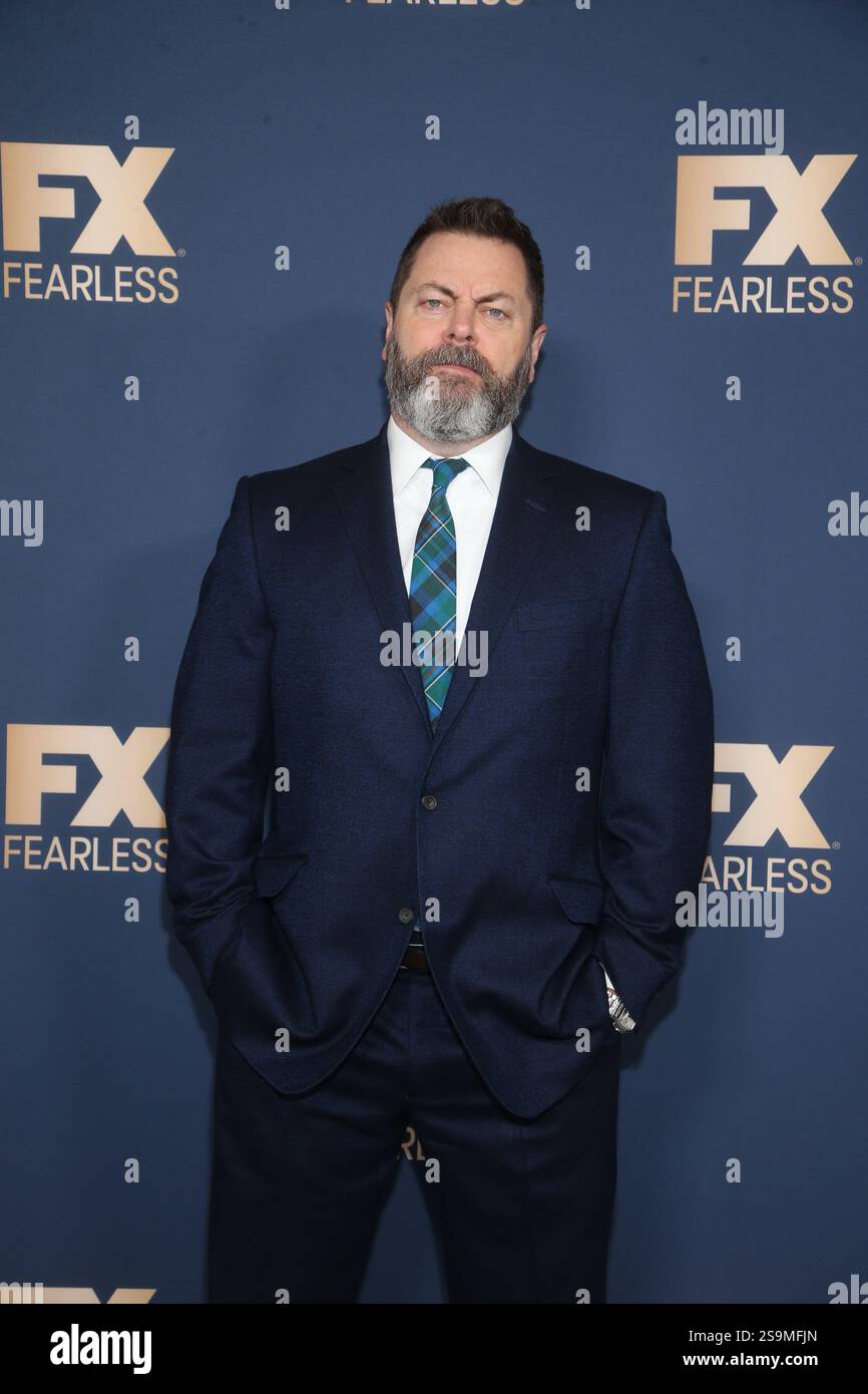 Nick Offerman at the FX Networks TCA Winter Press Tour Star Walk ...