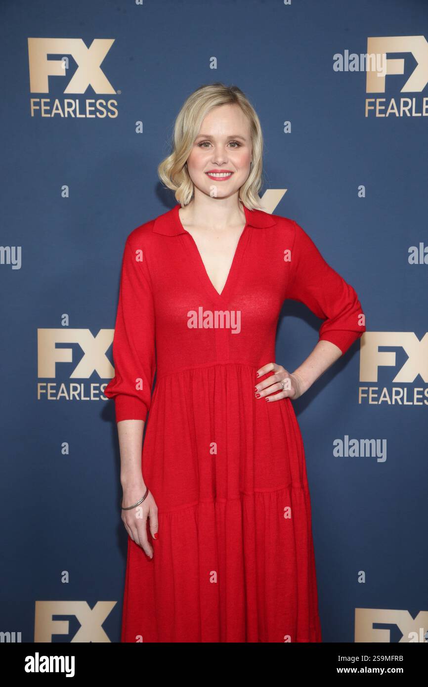 Alison Pill at the FX Networks TCA Winter Press Tour Star Walk ...