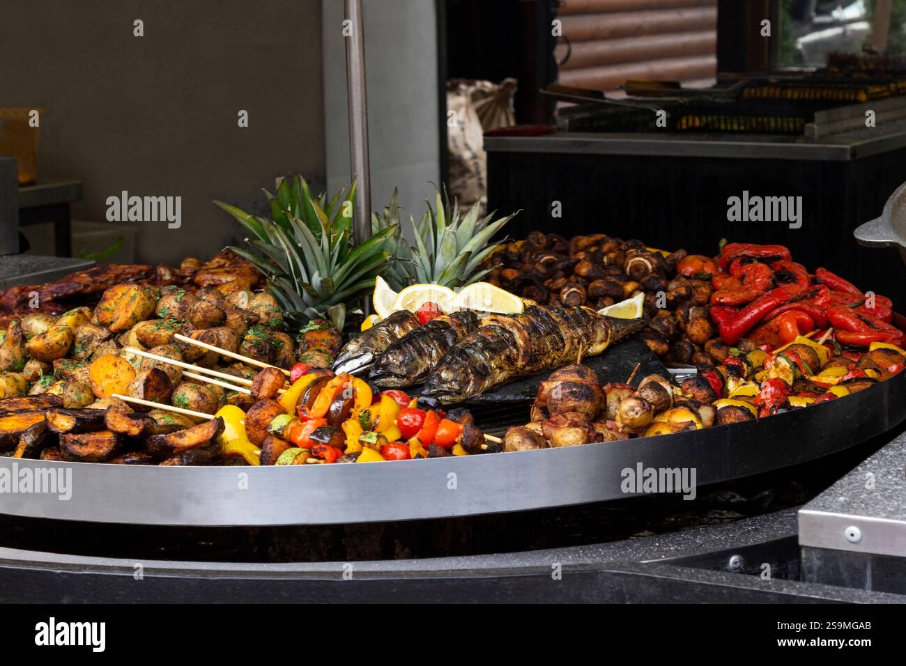 Traditional street food preparation hi-res stock photography and images ...