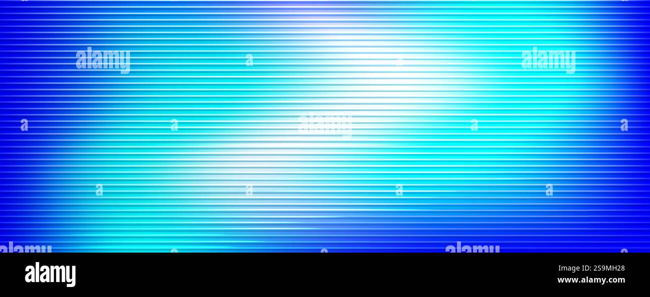 Ribbed glass background with horizontal striped texture on gradient ...