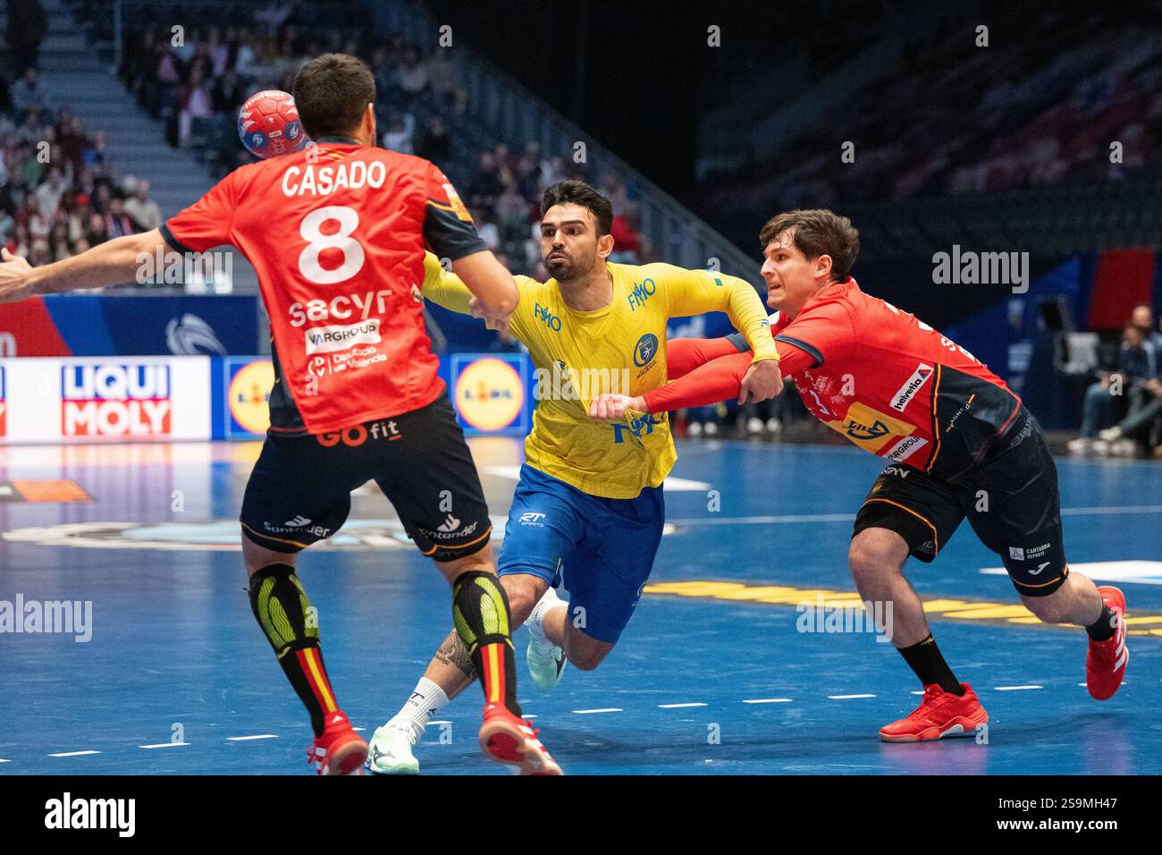 Oslo, Norway. 26th Jan, 2025. Denys Da Silva Barros (75) of Brazil seen ...