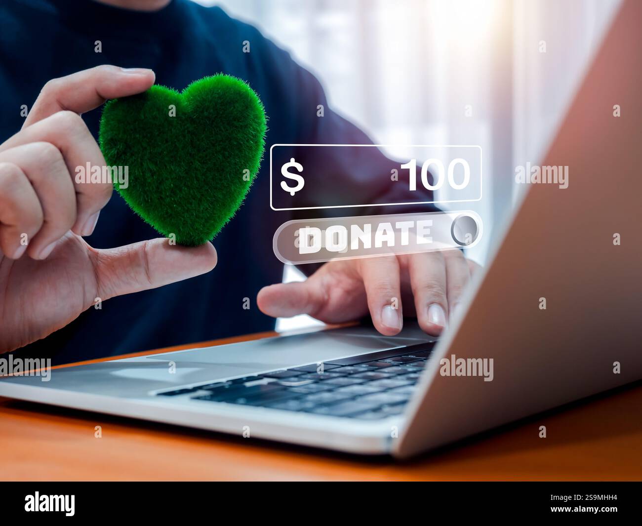 E donate hi-res stock photography and images - Alamy