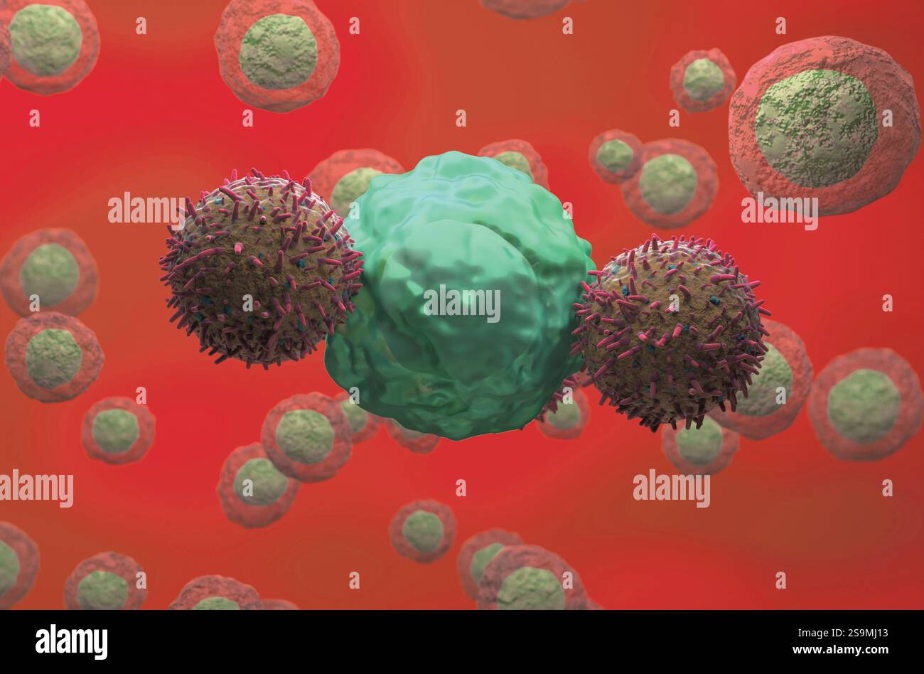 Car t cell immunotherapy hi-res stock photography and images - Alamy