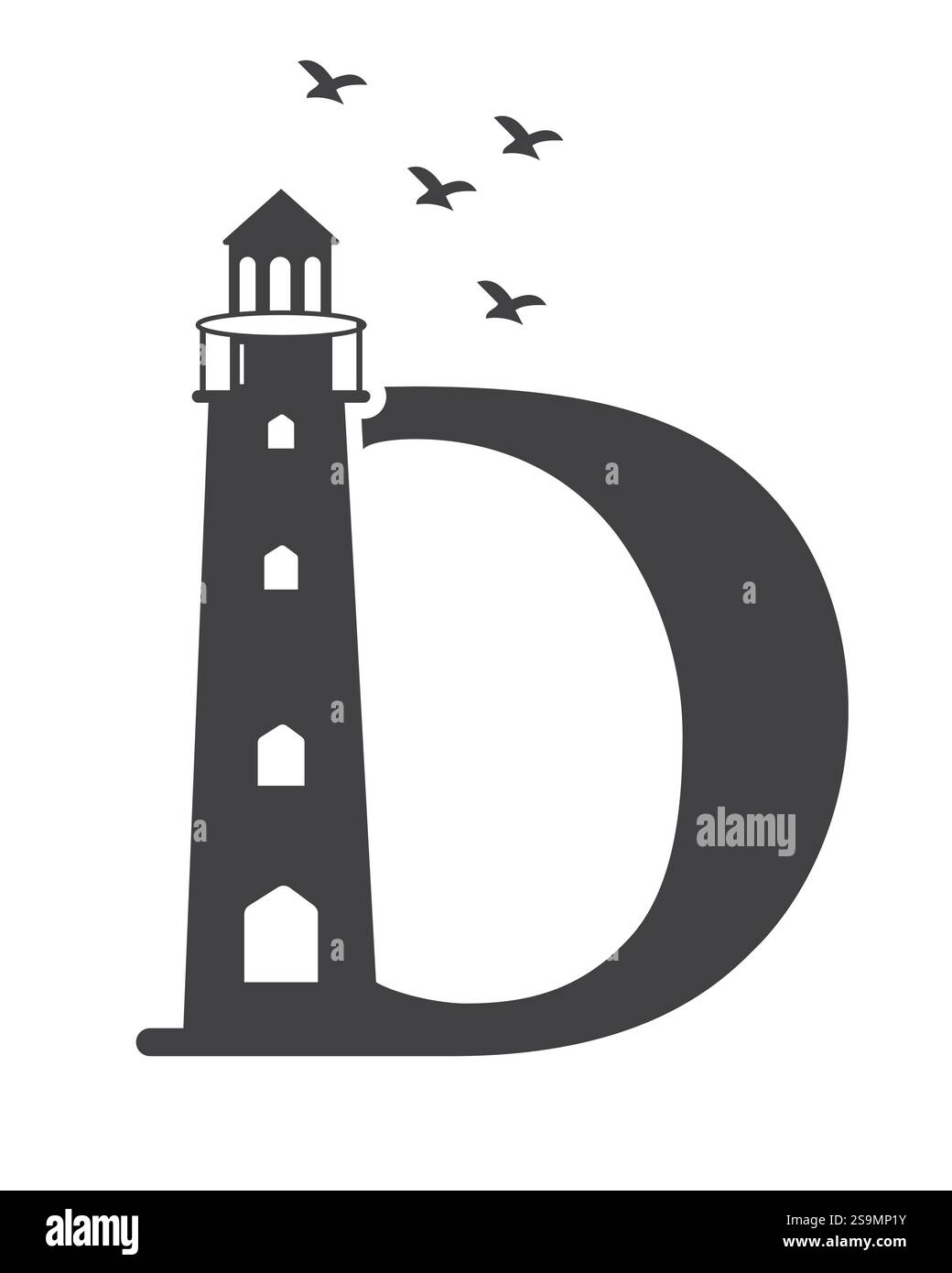 Lighthouse d Stock Vector Images - Alamy