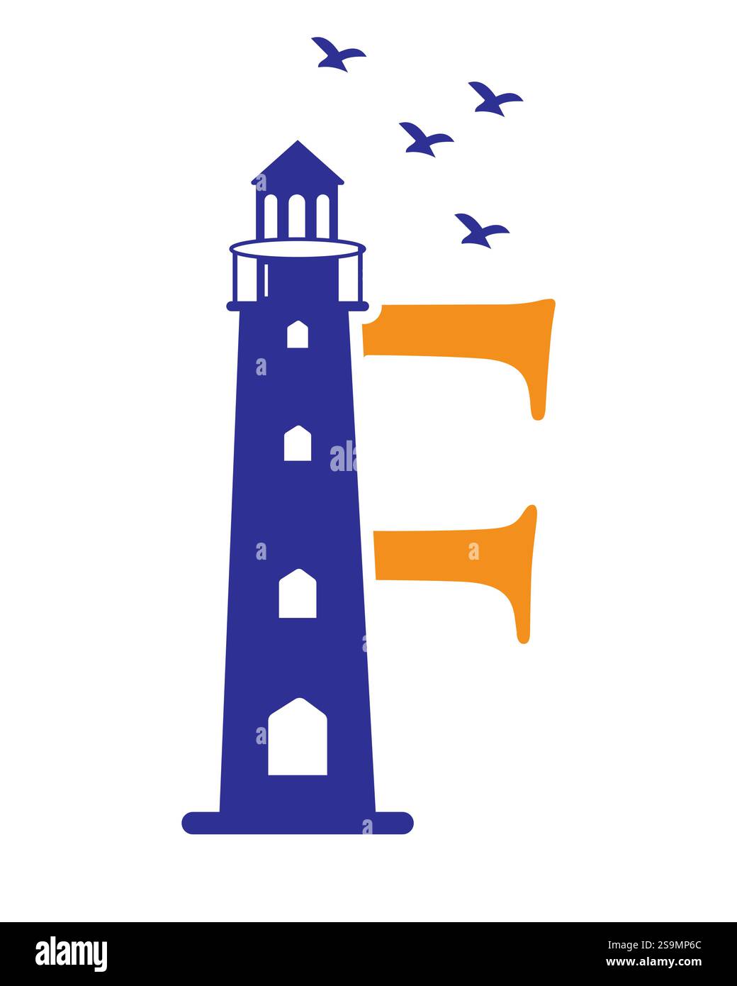 Coastal house sunset Stock Vector Images - Alamy