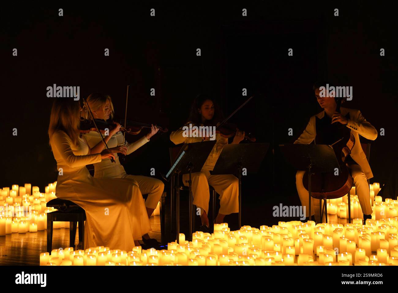 Zagreb, Croatia. 26th Jan, 2025. Concert Candlelight: Tribute to ...