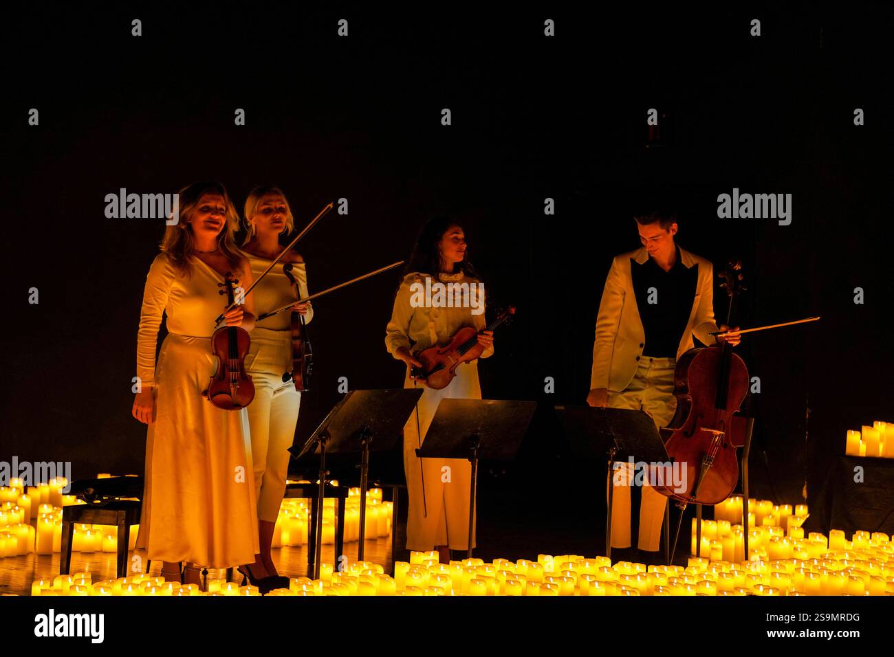 Zagreb, Croatia. 26th Jan, 2025. Concert Candlelight: Tribute to ...
