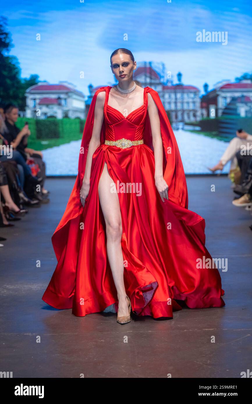 Zagreb, Croatia. 25th Jan, 2025. Royal Bride Fashion Show powered by ...
