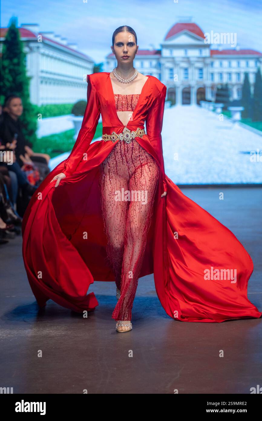 Zagreb, Croatia. 25th Jan, 2025. Royal Bride Fashion Show powered by ...