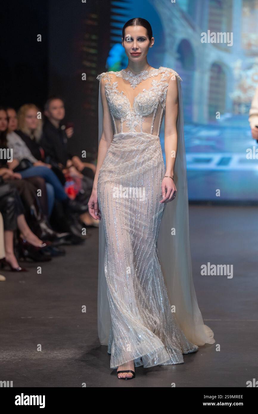 Zagreb, Croatia. 25th Jan, 2025. Royal Bride Fashion Show powered by ...