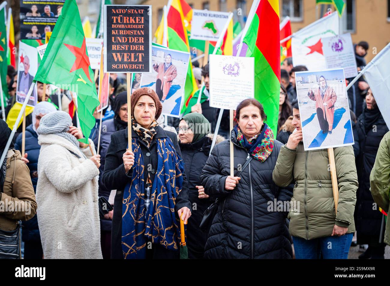 Das Kurdische Gesellschaftszentrum Saarbrücken ruft am Samstag 25.01. ...
