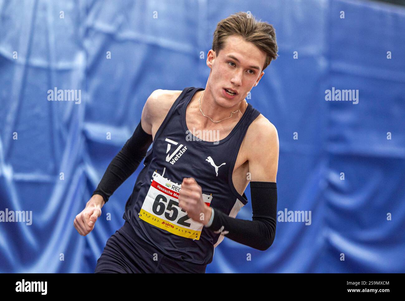 Frankfurt, Deutschland. 26th Jan, 2025. Tom St?ber (TV Wetzlar ...