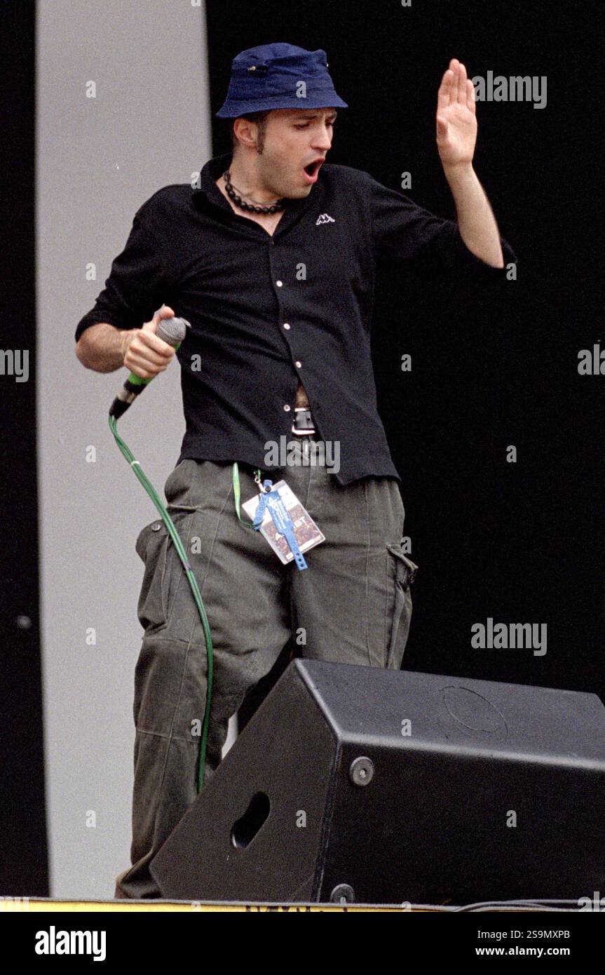 Imola Italy 20/06/1999 :Samuel, singer of the Subsonica, Italian rock ...