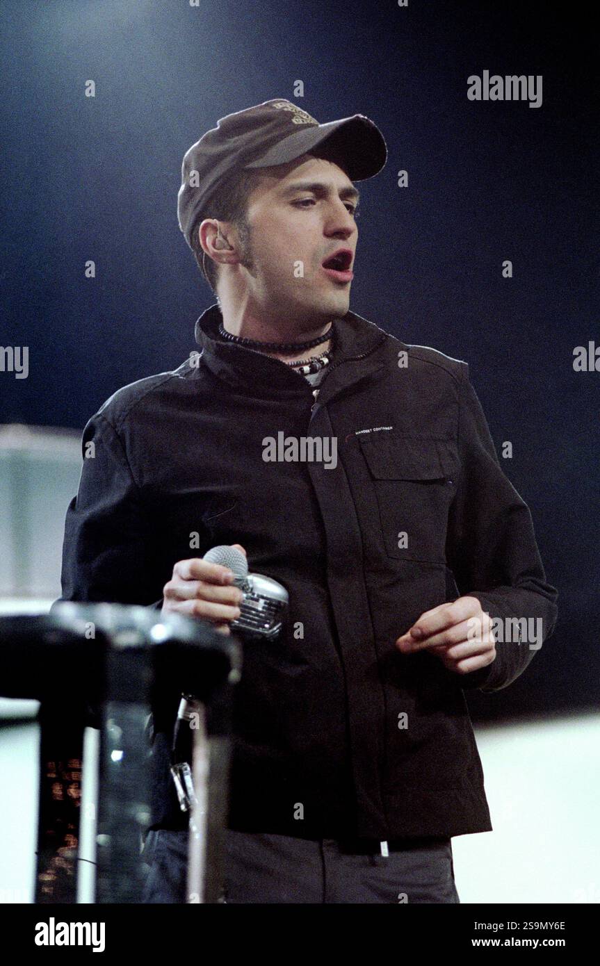 Milan Italy 02/03/2000 :Samuel, singer of the Subsonica, Italian rock ...