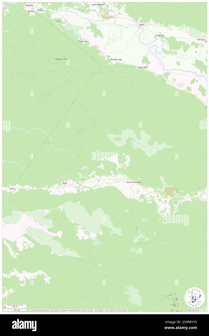 Vrsak, , HR, Croatia, County of Lika-Senj, N 44 43' 9'', N 15 11' 52 ...