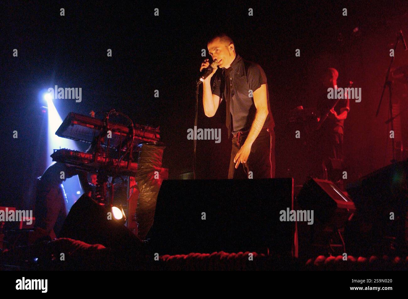 Milan Italy 06/04/2002: Samuel,singer of the Subsonica , Italian rock ...