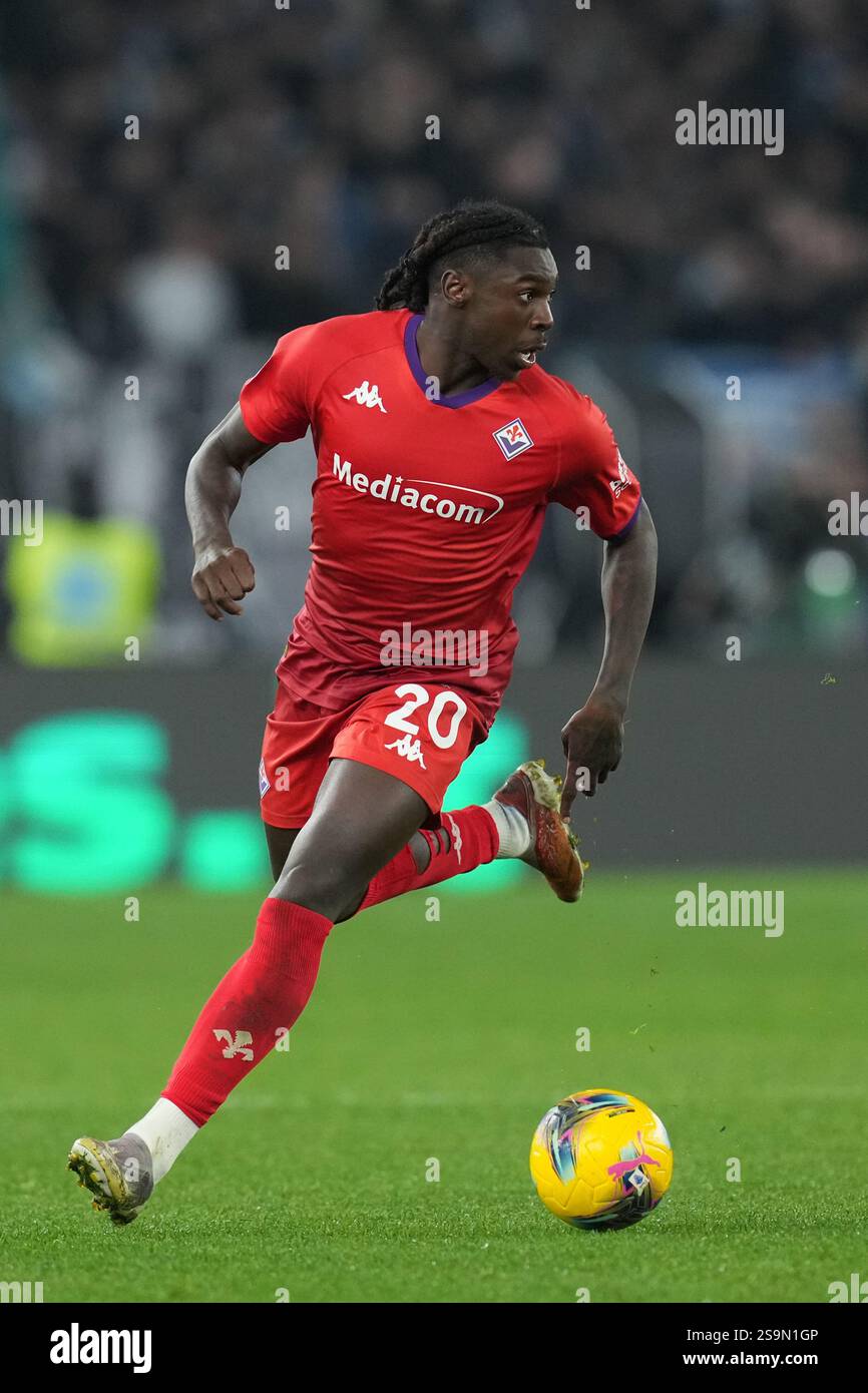 Fiorentina's Moise Kean during the Serie A EniLive soccer match between ...