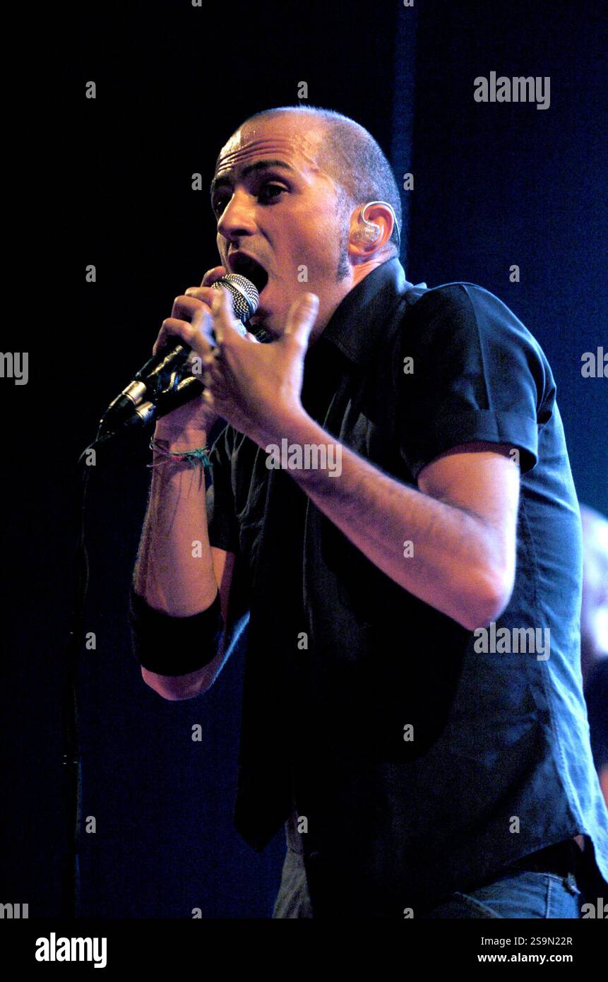 Milan Italy 23/05/2005 : Samuel,singer of the Subsonica , Italian rock ...