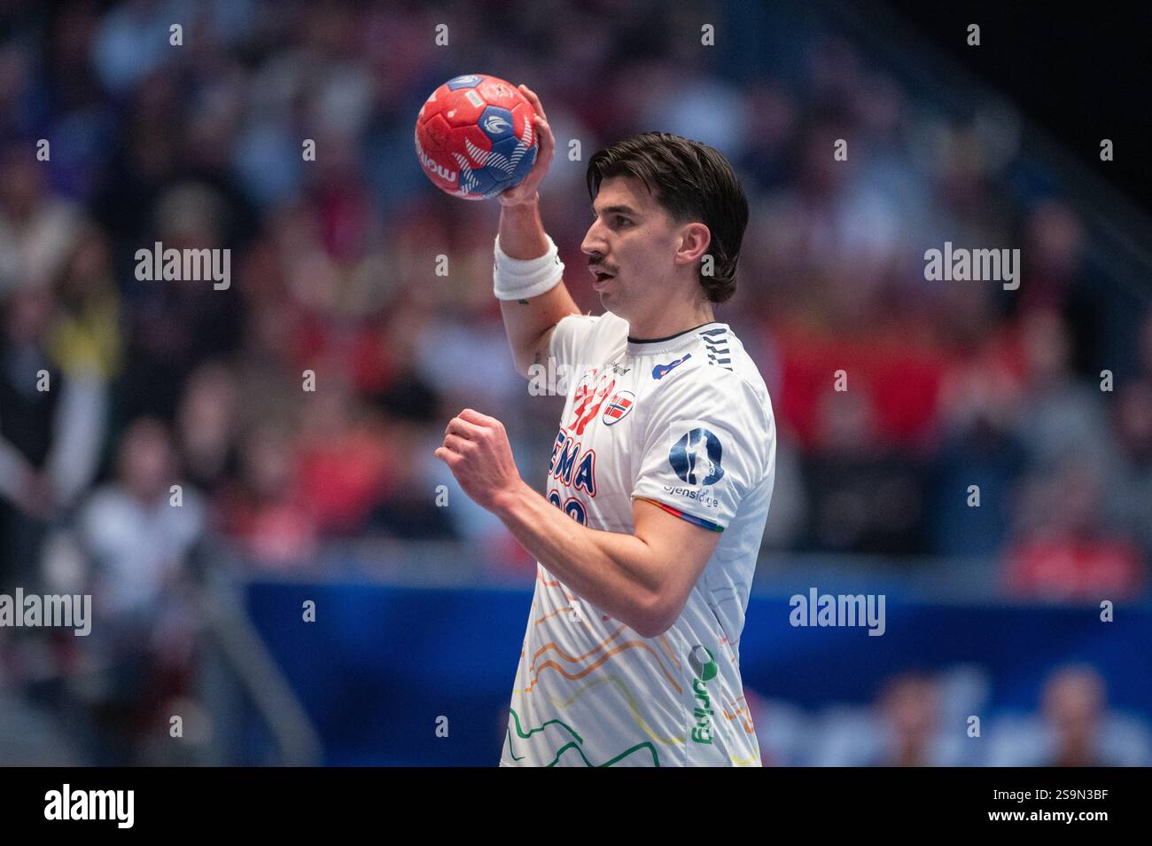 Oslo, Norway. 26th Jan, 2025. Simen Lyse (43) of Norway seen during the ...