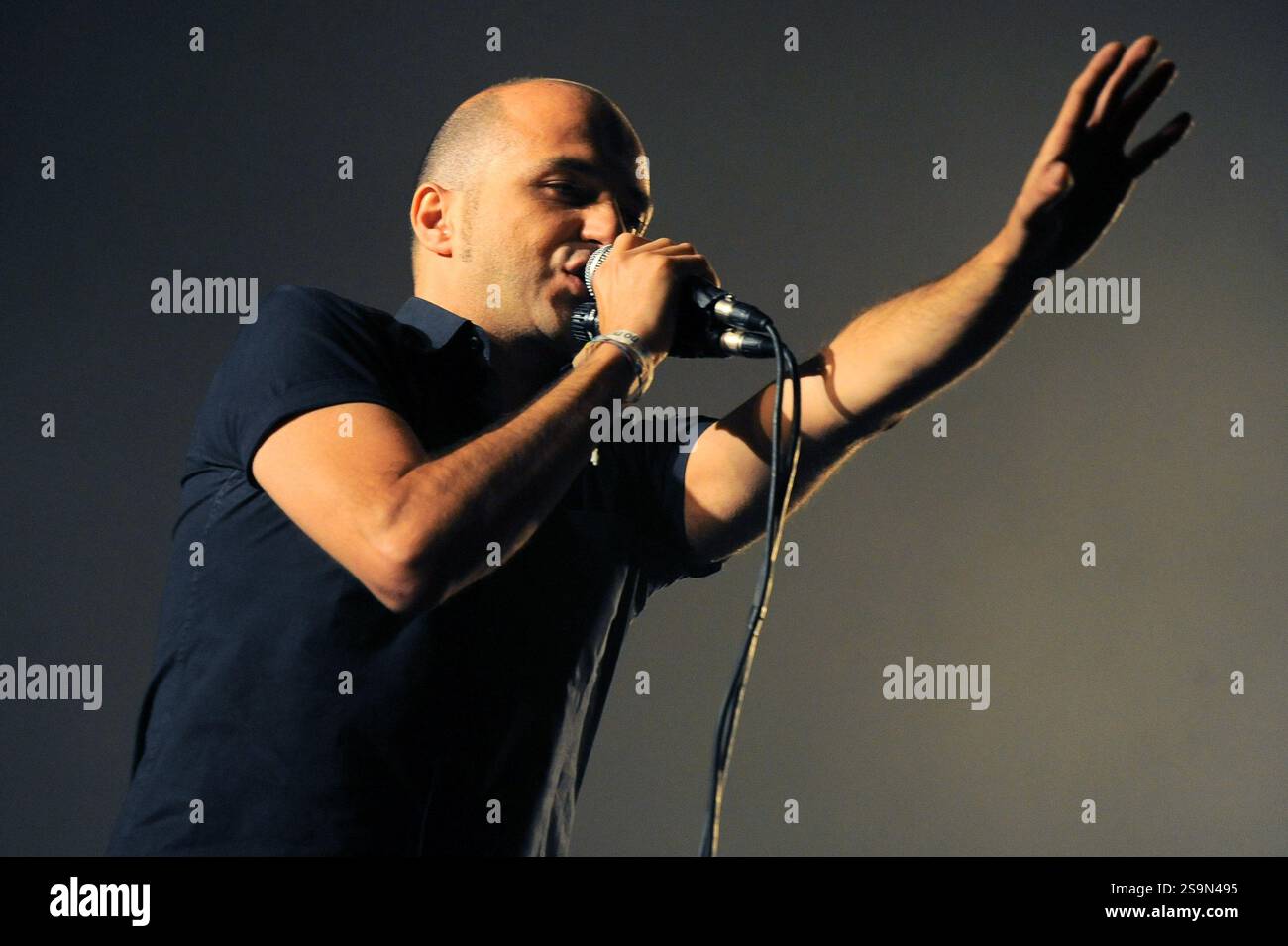Milan Italy 24/06/2009 :Samuel, singer of the Subsonica , Italian rock ...