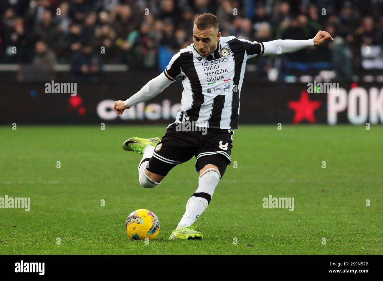 Udinese’s sandri lovric during the Serie A soccer match between Udinese ...