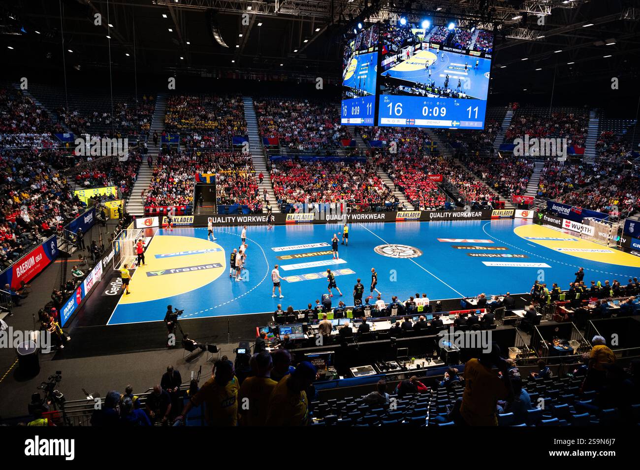 Oslo, Norway. 26th Jan, 2025. The Unity Arena seen during the 2025 IHF Men's Handball World Cup ...