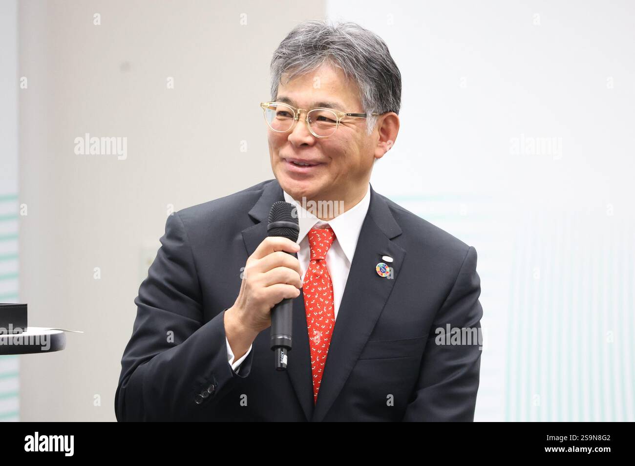 January 27, 2025, Tokyo, Japan - Japanese computer giant Fujitsu ...