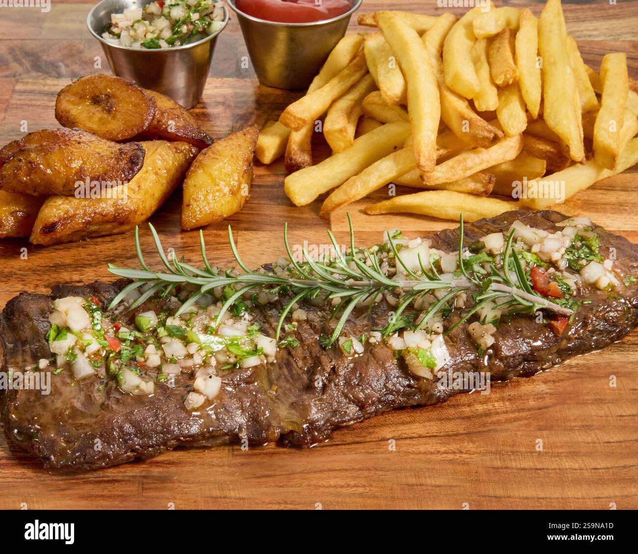 Steak, beef, Churrasco Stock Photo - Alamy