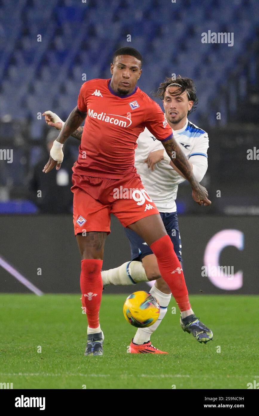 Fiorentina’s Michael Folorunsho during the Serie A Enilive soccer match ...