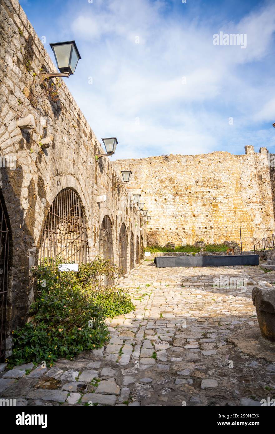 Street view of the Archaeological Museum or Local History Museum in ...