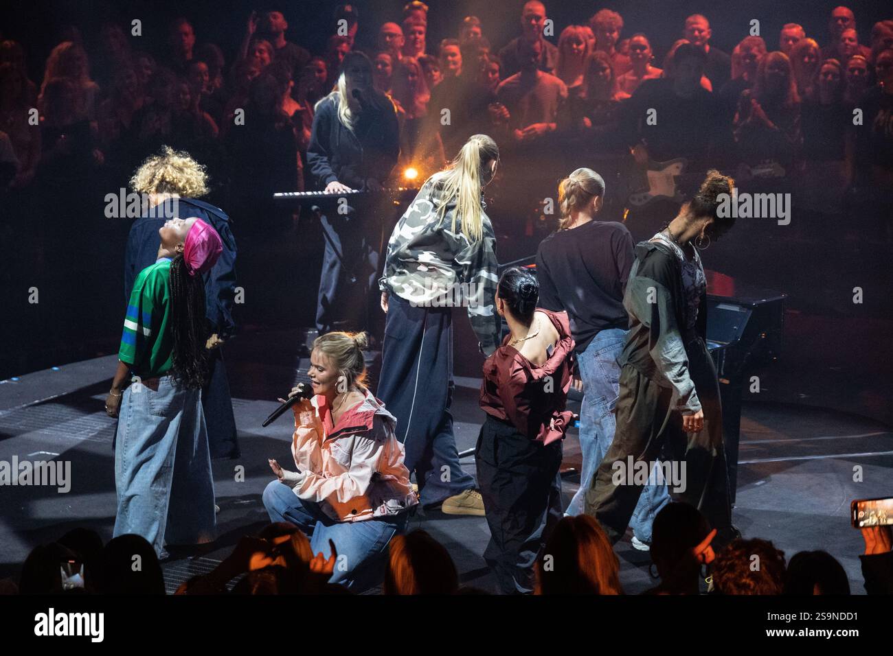 Annika Wedderkopp performs during the P3 Guld in the Copenhagen Concert ...