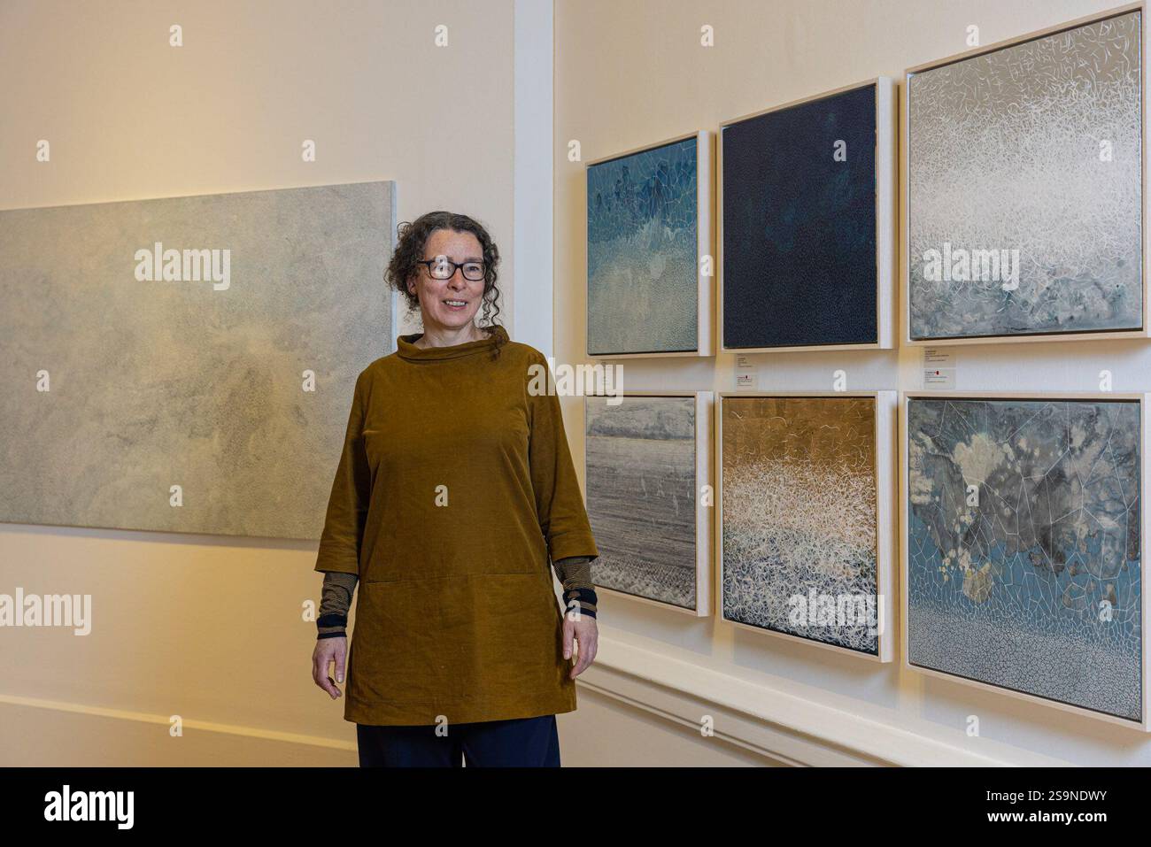 City of Edinburgh, United Kingdom. 27 January, 2025 Pictured: Artist ...