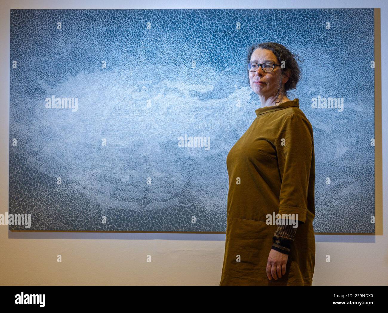 City of Edinburgh, United Kingdom. 27 January, 2025 Pictured: Artist ...