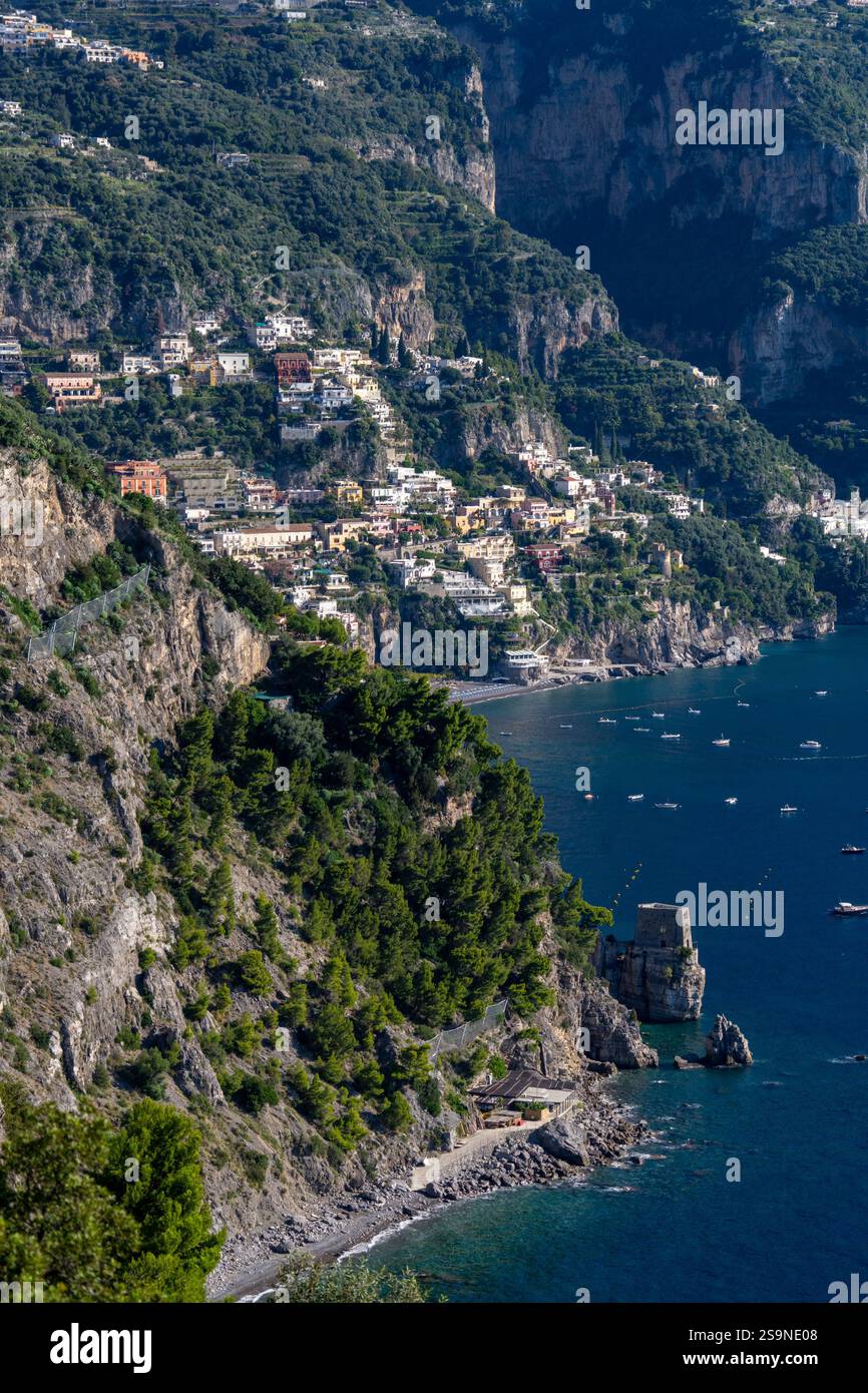 Torre di Fornillo, a 15th Century Saracen tower built to defend the ...