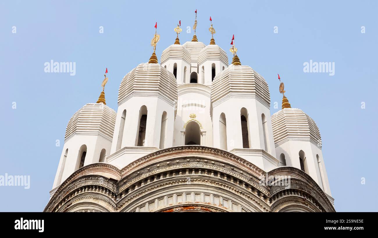 Beautiful terracotta Radha Damodara Temple, a 17th-century temple ...