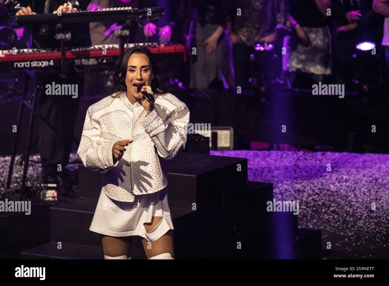 Copenhagen, Denmark. 18th Oct, 2024. Danish singer Medina Danielle Oona ...