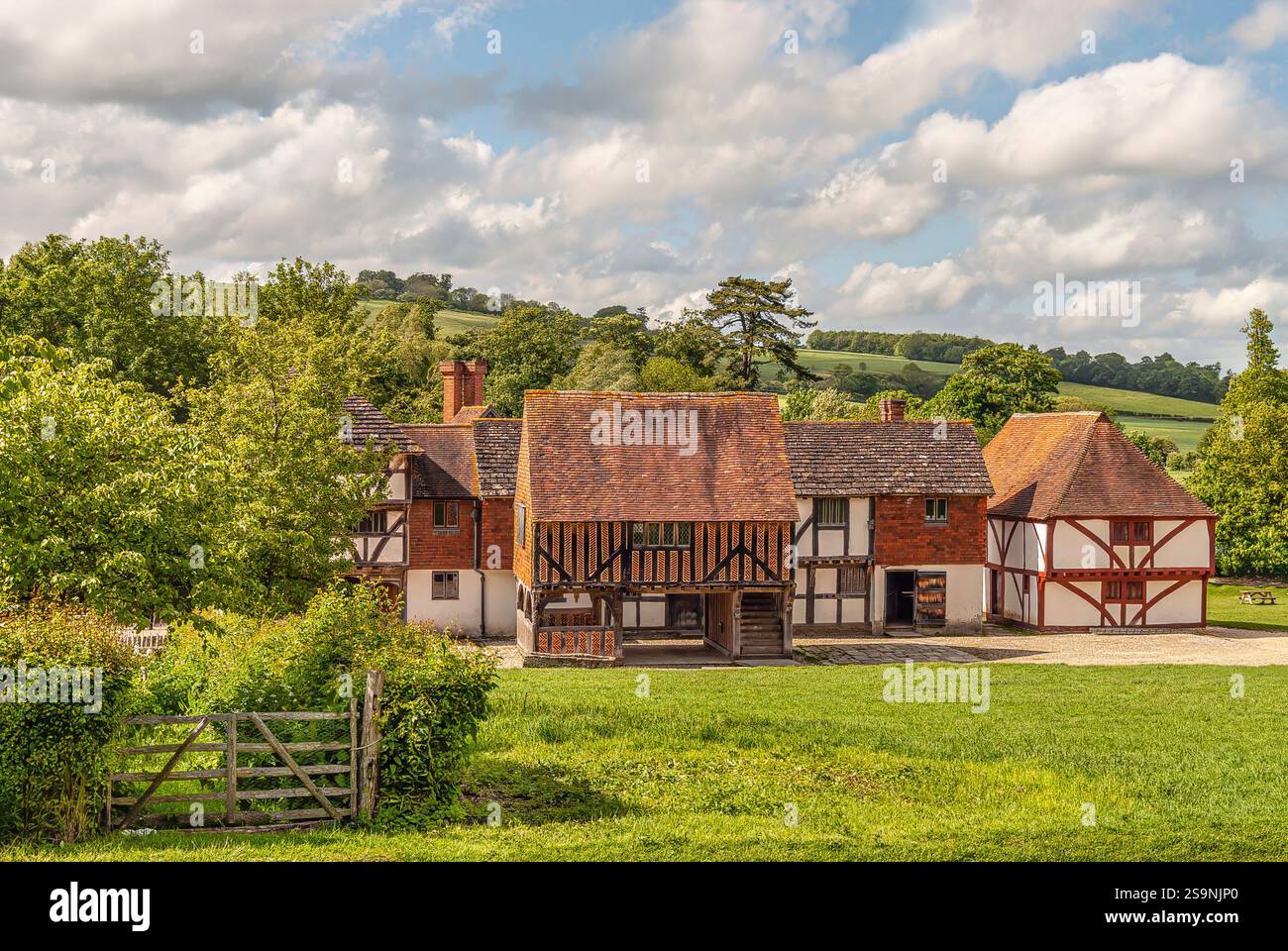 Historic public buildings at Weald & Downland Open Air Museum in ...