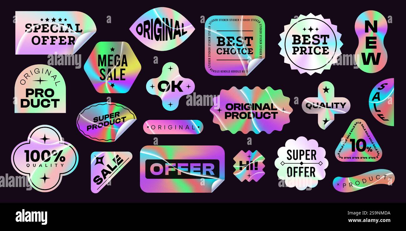 Holographic retail promotion hi-res stock photography and images - Alamy