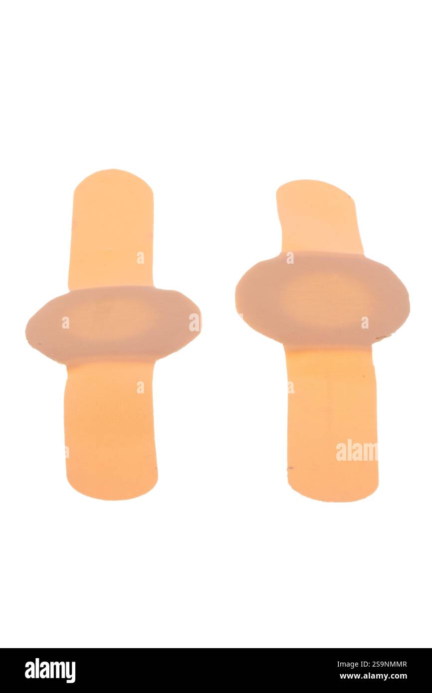 callus patch isolated on white background Stock Photo - Alamy