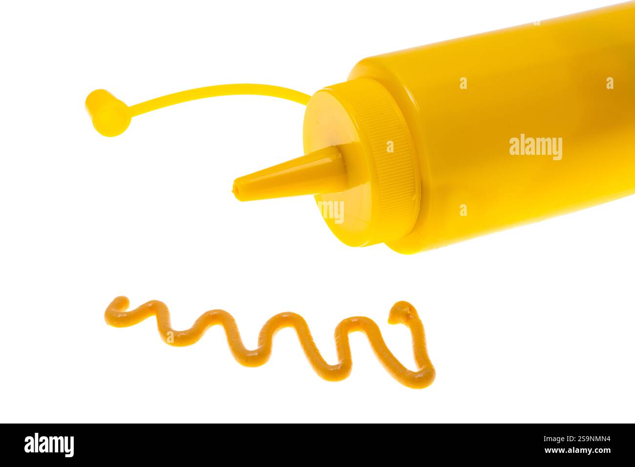 mustard isolated on white background Stock Photo - Alamy