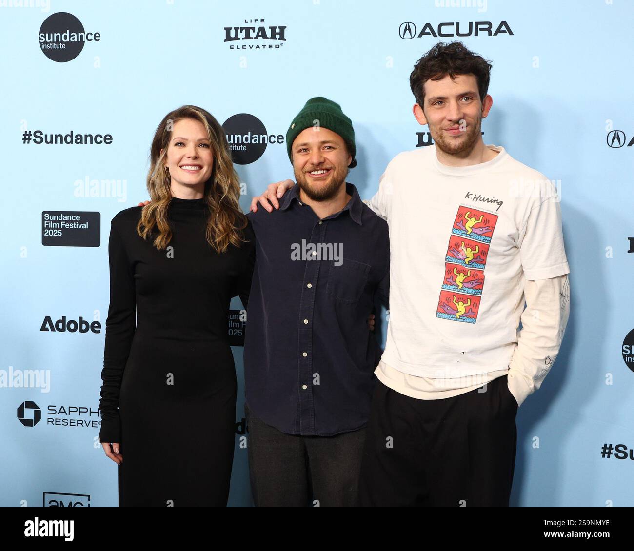 Ut. 26th Jan, 2025. Meghann Fahy, Max Walker-Silverman, Josh O'Connor ...