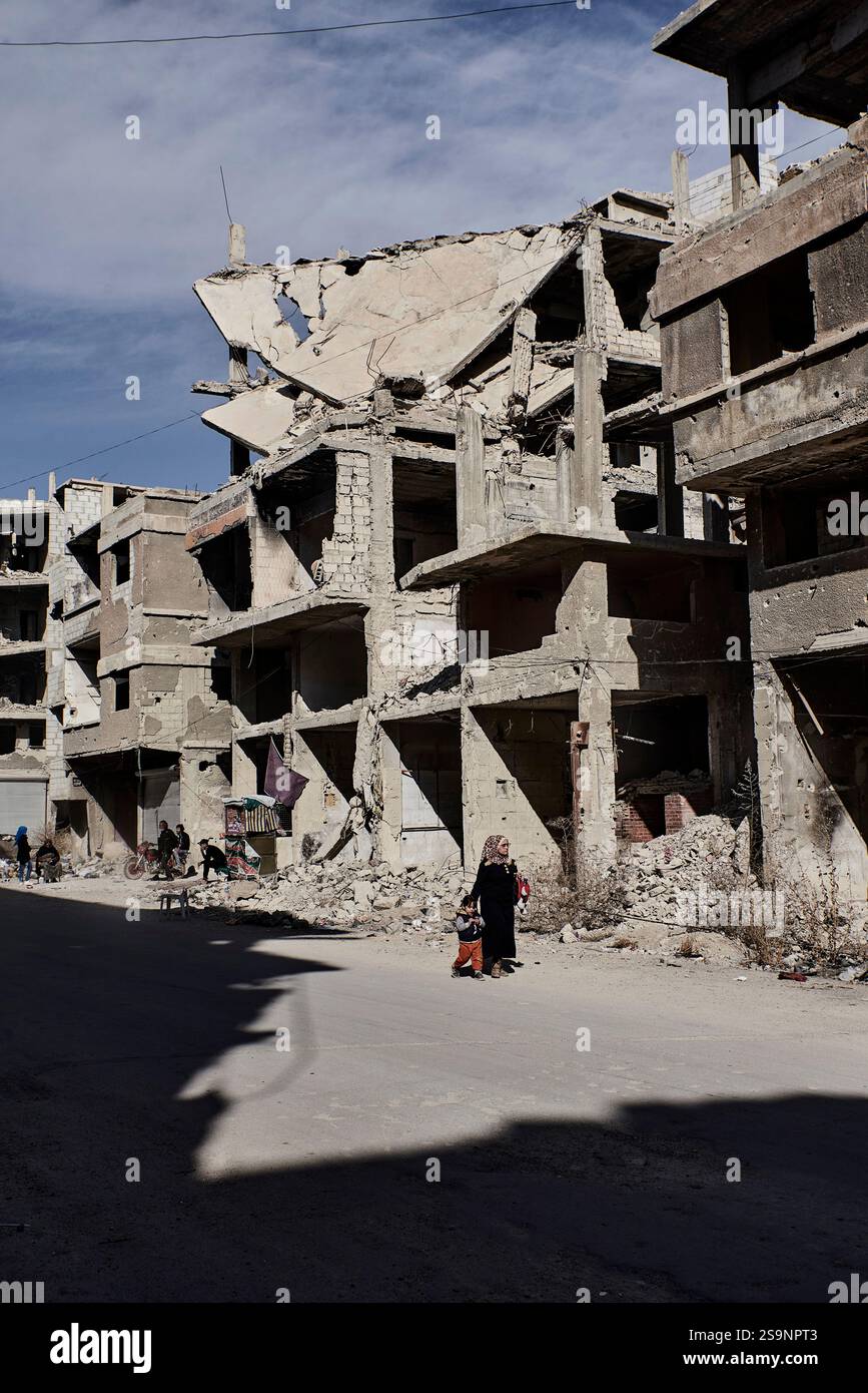 Damascus, Syria. 16th Dec, 2024. Antonin Burat/Le Pictorium - Fall of ...