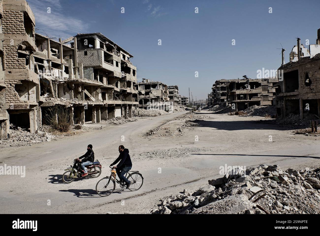Damascus, Syria. 16th Dec, 2024. Antonin Burat/Le Pictorium - Fall of ...