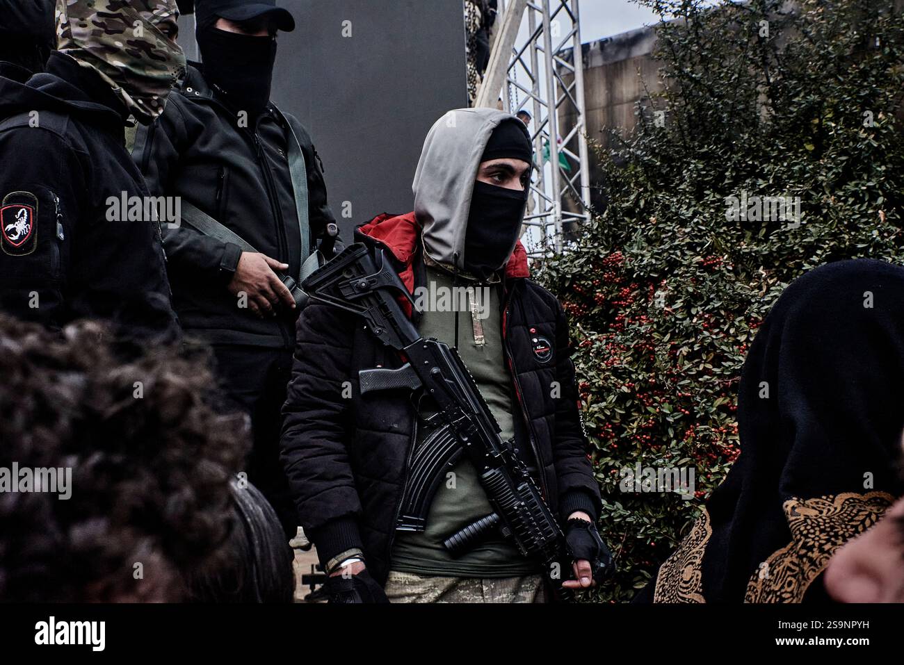 Aleppo, Syria. 21st Dec, 2024. Antonin Burat/Le Pictorium - Fall of ...