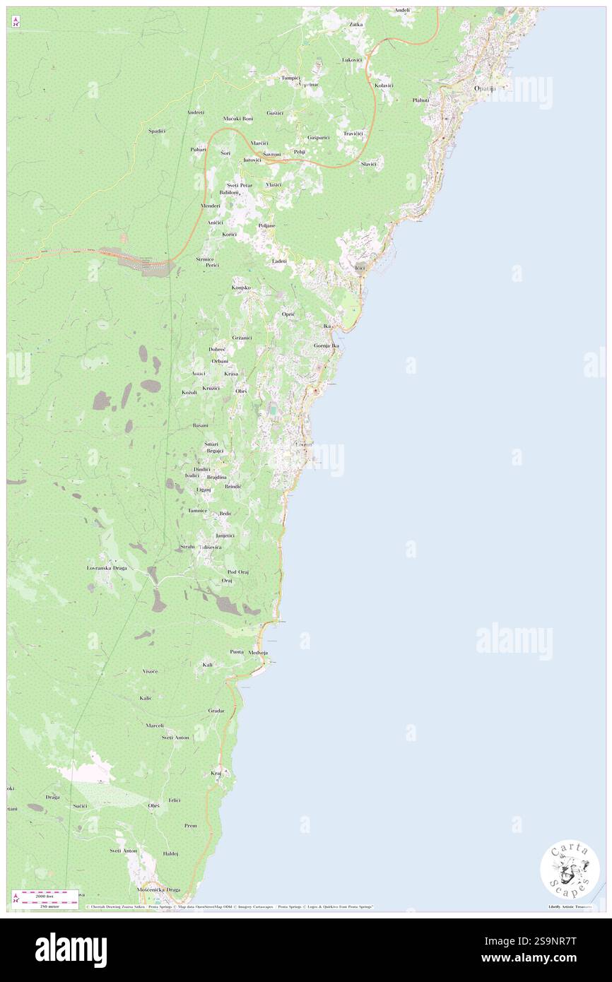 Lovran croatia Cut Out Stock Images & Pictures - Alamy