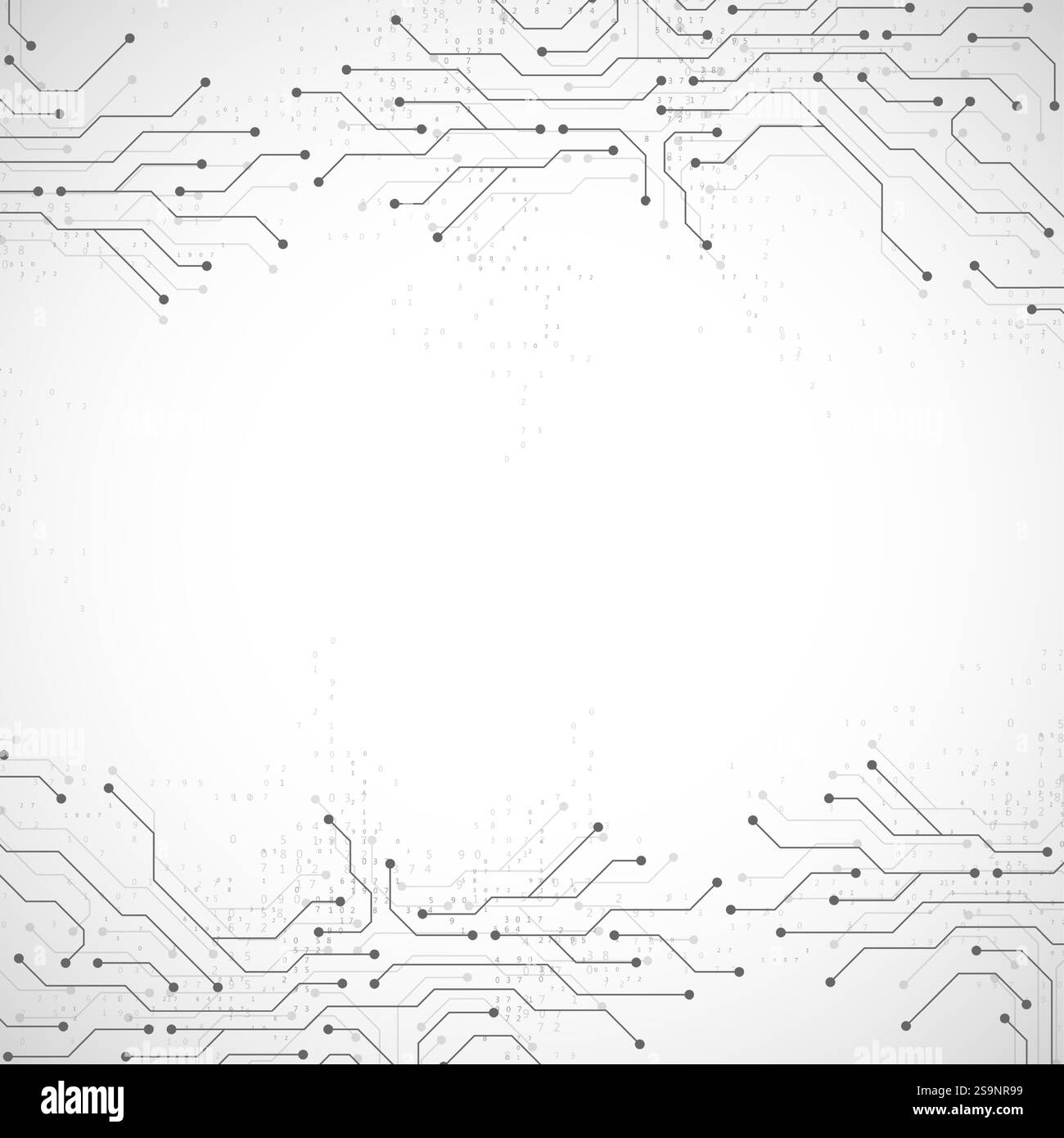 Circuit board digital abstract background. Motherboard technology texture design. AI ...